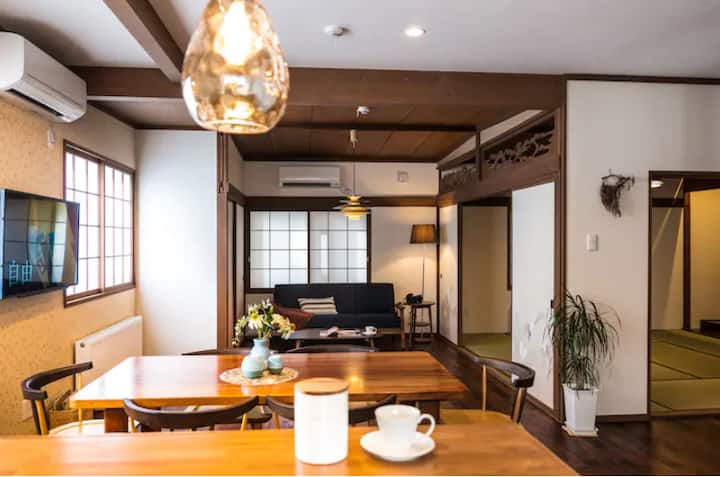 6bedrooms,3 Bathrooms,16-person Villa,downtown - Sapporo