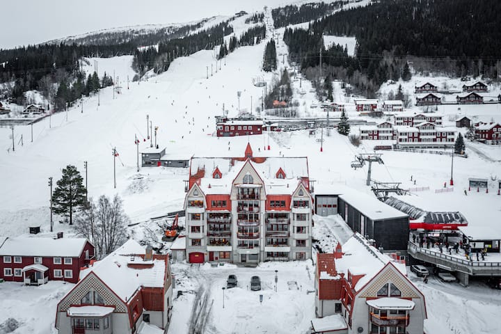 5 Bed Aprt Next To ÅRe's Best Ski Lift - 奧勒