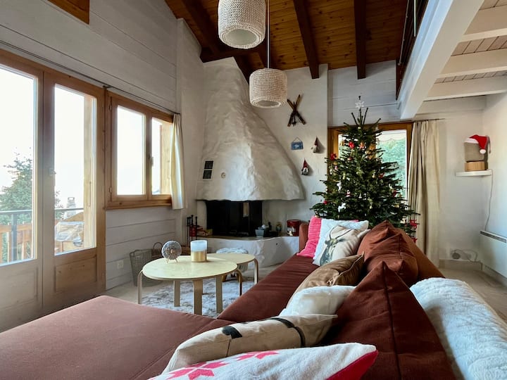 Entire Chalet In The Heart Of Haute Nendaz - Nendaz