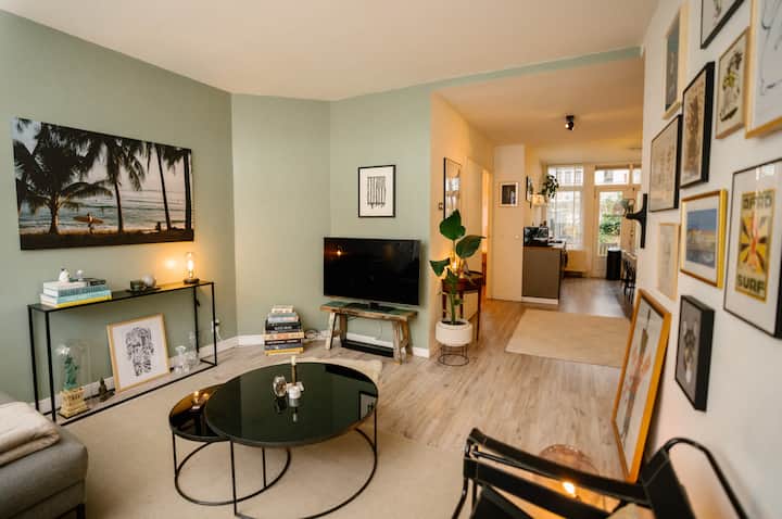 Modern Ground Floor Flat With Garden & 1 Bedroom - Amsterdam