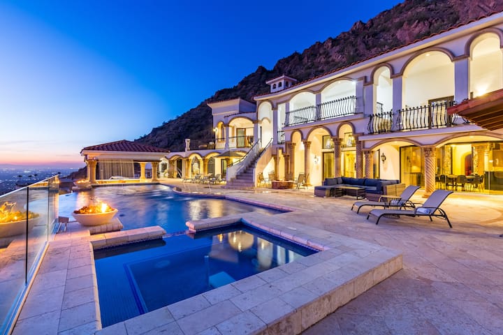 Highest Mansion On Camelback With Unrivaled Views - Phoenix, AZ
