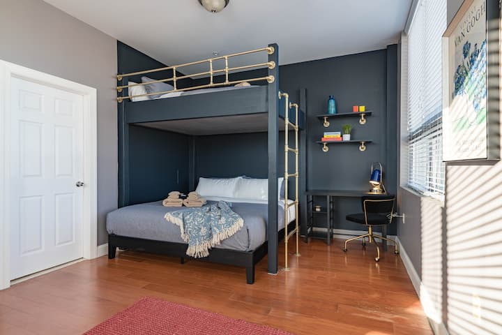 Unique | Chinatown | Bunkbeds | Hosted By Stayrafa - 캠던
