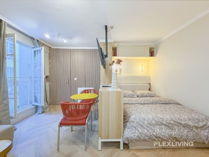 Luxury Studio In City Center - Bail Mobilité - Panthéon