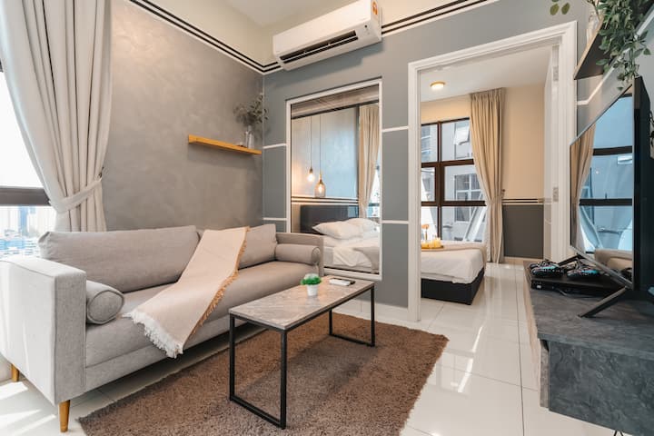 Arte Mont Kiara|2bedroom|netflix|4pax - Kuala Lumpur
