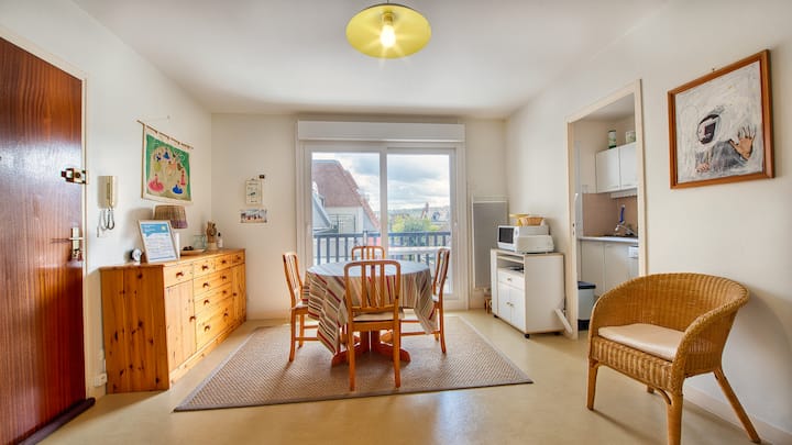 Centre Houlgate-grand Balcon-plage à Pied - Houlgate