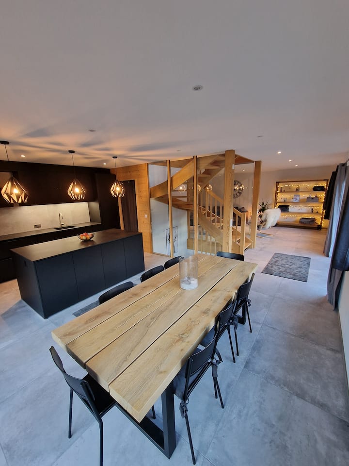 Chalet Spacieux & Moderne Avec Vue Sur Les Sommets - Les Portes du Soleil