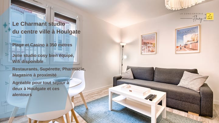 Le Charmant Studio à Houlgate 2p - Auberville