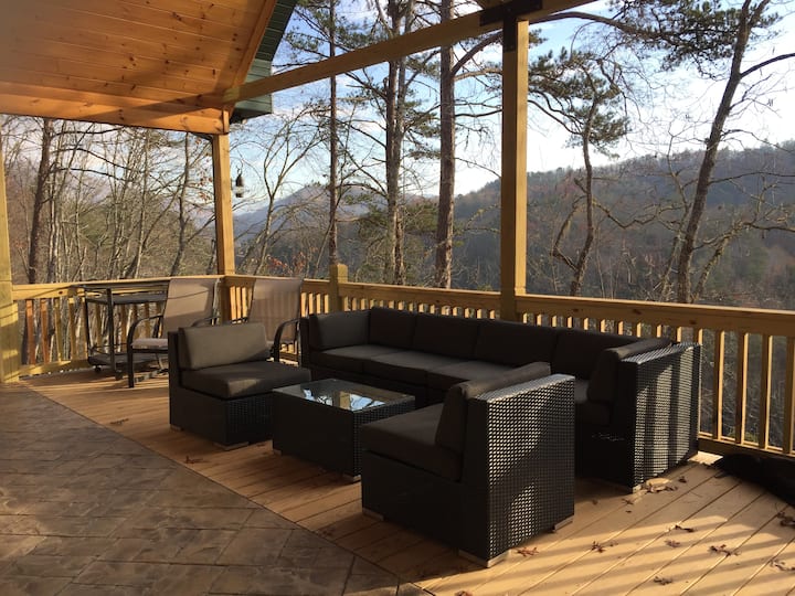 Log Cabin Lodge - Mountain, Family Vacation! - Cherokee, NC