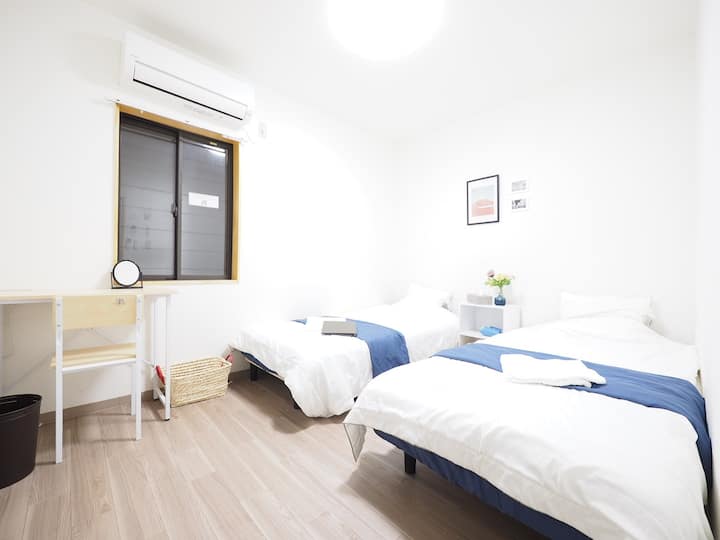 【Amazing Access】1 Min Sta｜5 Min Namba｜private Room - 우메다
