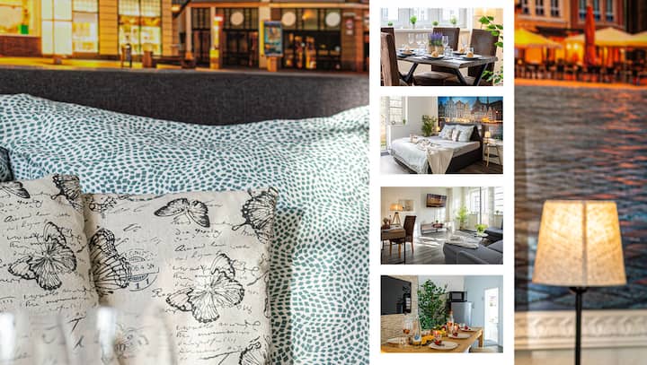 City Apartment Mit Sauna & Balkon | Top-lage - Rostock