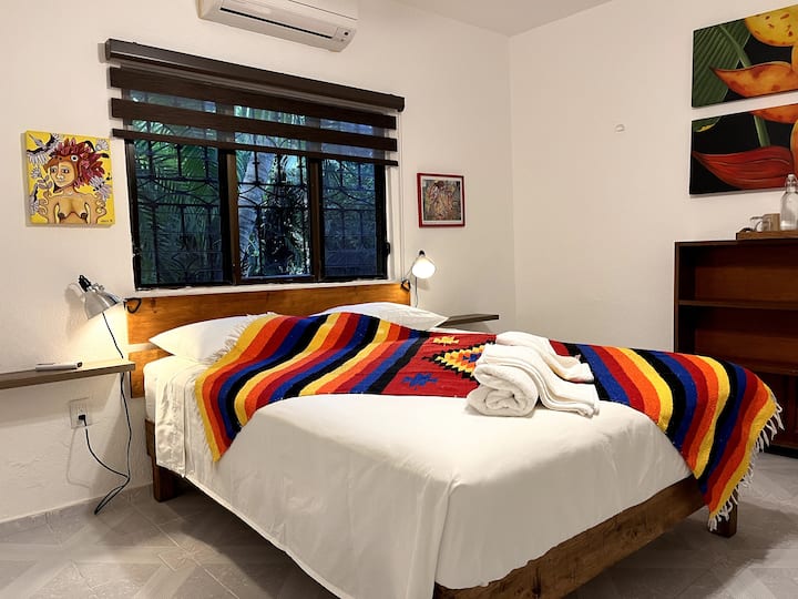 Murcielago Queen Size Room - Puerto Morelos