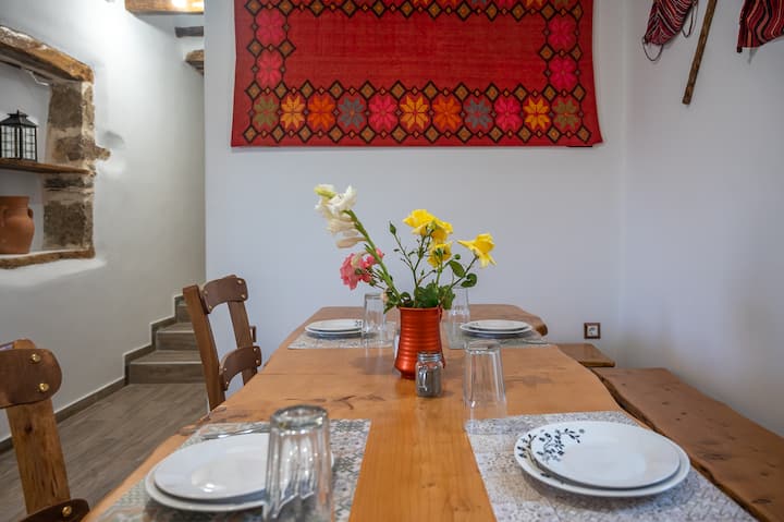 Traditional Stone House With Breathtaking Sea View - Plakias