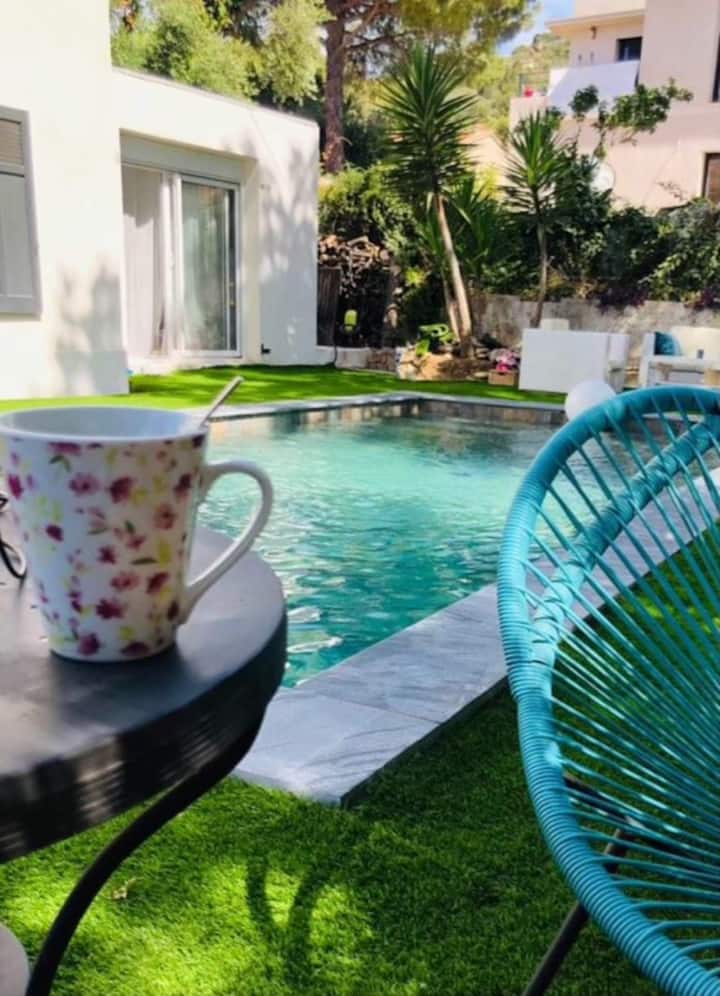 Villa 6 Personnes - Piscine à Six-fours-les-plages - La Seyne-sur-Mer