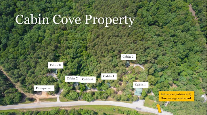 Collection Of 6 Ozark Log Cabins - Eureka Springs, AR