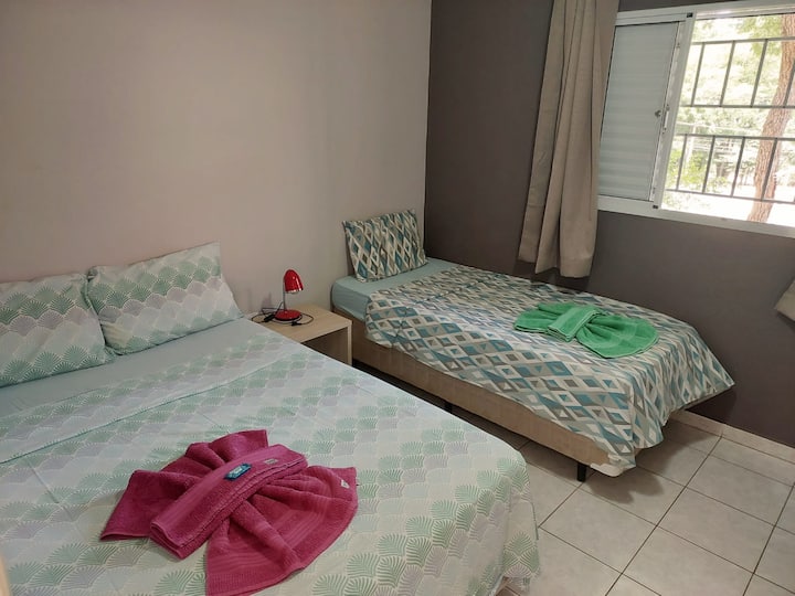 Flat Mobiliado C/ Entrada Indep. - Barão Geraldo