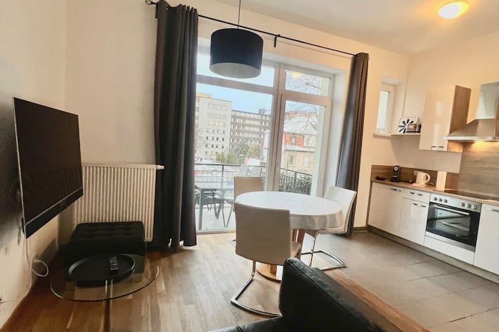 Cooles City-appartment - Balkon - Bayreuth