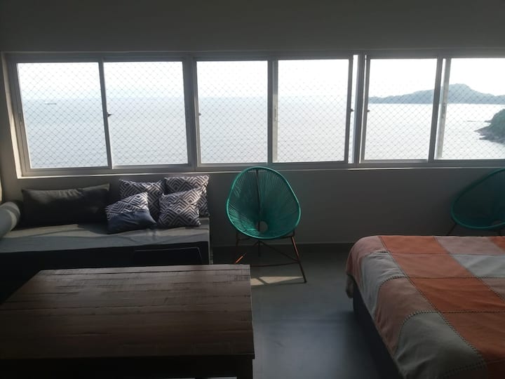 Studio Com Vista Para O Mar - Santos, Brasil