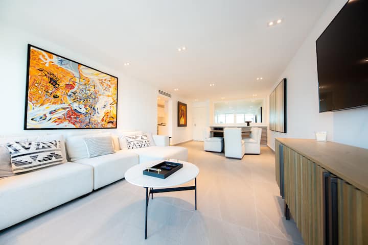 Oasis 2br/2bath Steps From Beach + Parking @ Esj - San Juan