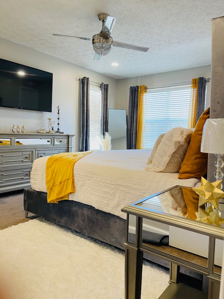 Cozy Modern Stay|8 Minutes From Atl Airport| - Union City, GA
