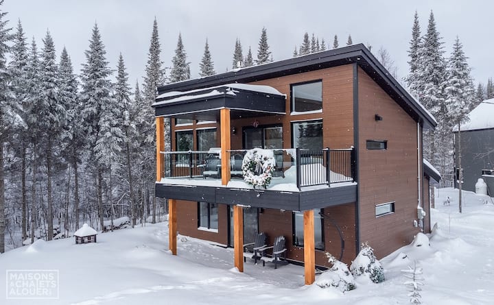 Chalet Du Mont Adstock |Ski | Golf | Animaux | Spa - Thetford Mines
