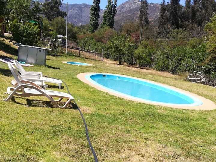 Parcela ,Piscina ,Quincho,casa - Limache