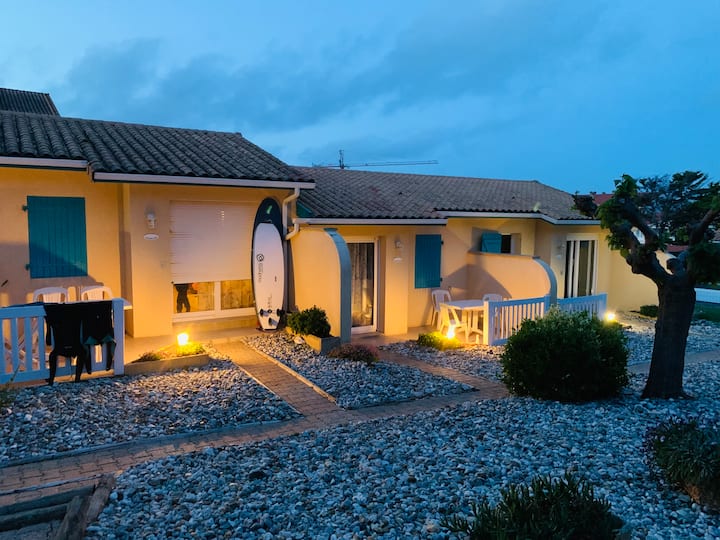 Studio 25m² 3 Pers Jardin Parking à Deux Pas Plage - Mimizan Plage