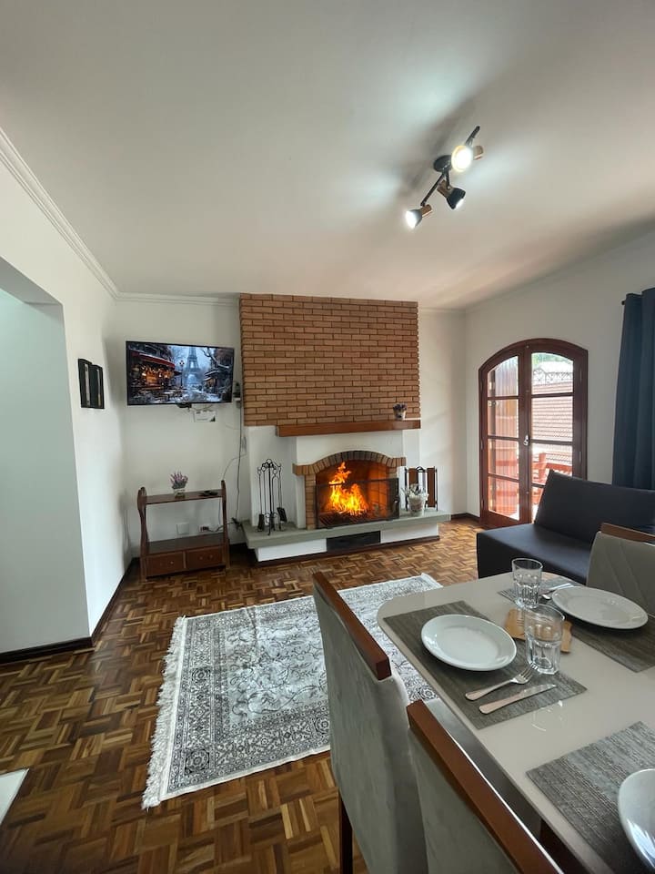 Apê Sofisticado Coração De Capivari-até 6x S/juros - Campos do Jordão