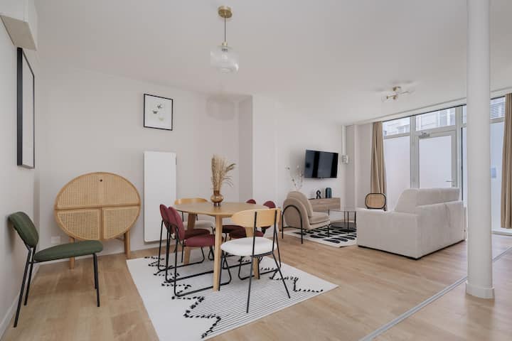 Spacious Apartment 3bdr/8pax Next To Pigalle - Parigi