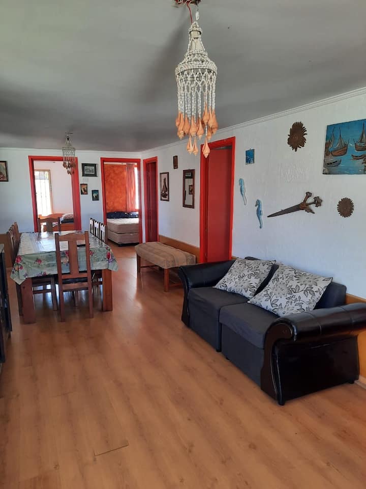 Amplia Casa Cerca Playa El Tebo - Quintero