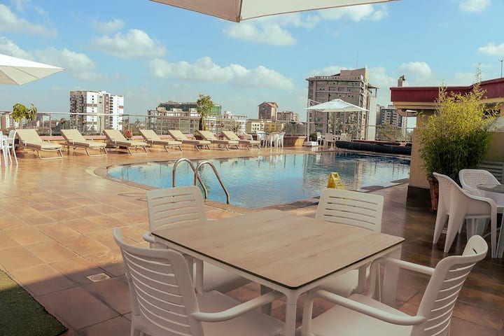 King Bed -4br-pool,sauna,gym - Nairobi