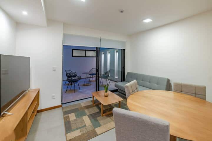 Walk To Shopping Del Sol -Private Patio, Pool, Gym - Asuncion