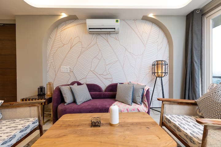 Luxe 2bhk Maison Apartments By One Tree Stay - Gurugram