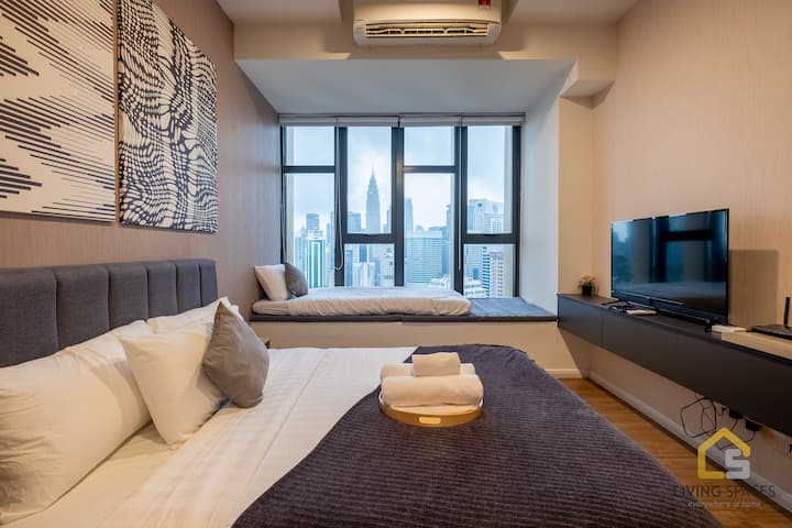 Serene Spaces @ Ceylonz Suites Klcc View - Kuala Lumpur