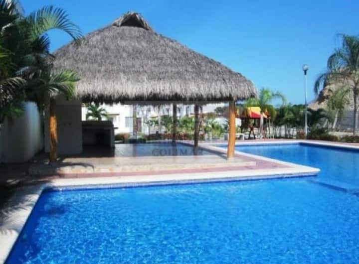 Año Nuevo Casa Coto Privado Terraza Alberca úNica - Manzanillo