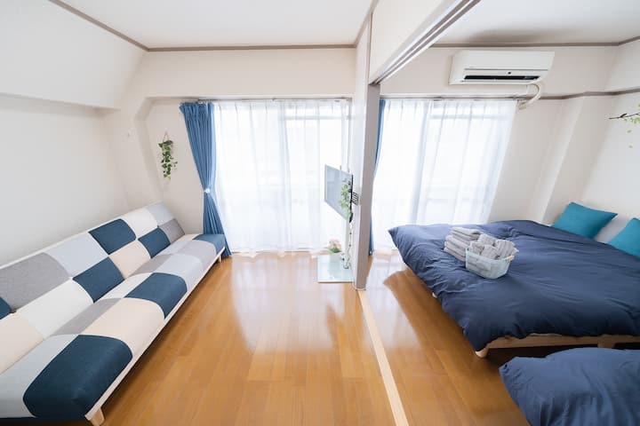 成田空港直通Jr沿線／5人ok／秋葉原、新宿、東京駅まで直通/スカイツリー近く！5階/イ003 - Tokyo