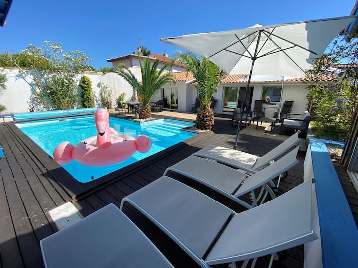 Villa Arcachon Piscine Privée 200 Mètres De La Mer - Dune du Pilat