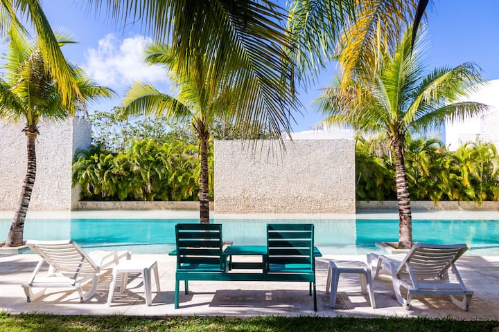 Cozy Jungle Flat- Tulum Town Centro- 300mbps Wifi - Tulum