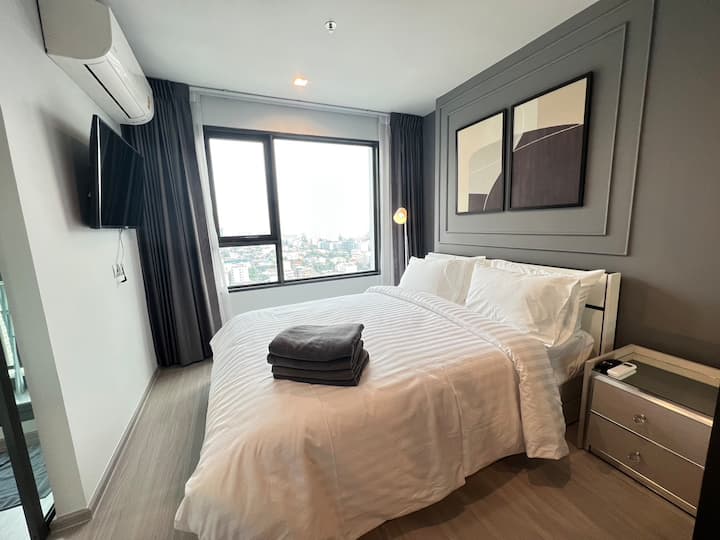 Comfortable Room Near Central Ladprao, Bts, Mrt - Bangkok
