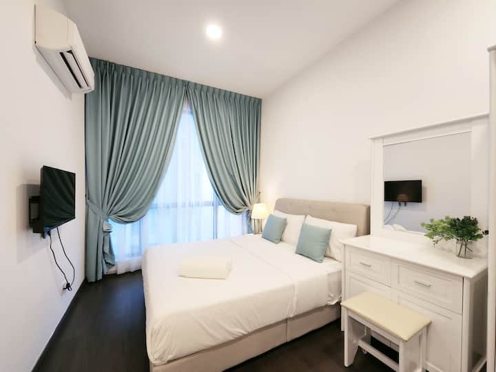 Sks Pavillion Suites@ Studio, Jb Town Near Ciq - 조호르바루