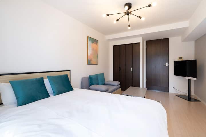 Close To Namba Sta. /Fully Furnished&secured/601 - 梅田