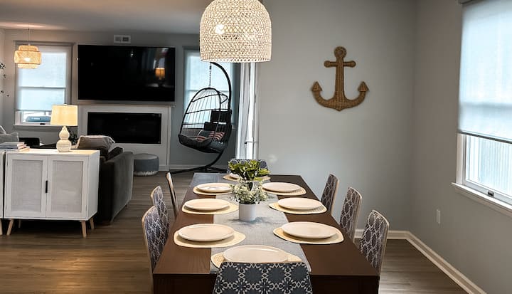 Beach House/2 Blocks To Sea/sleeps 8/pet Friendly - Brigantine, NJ