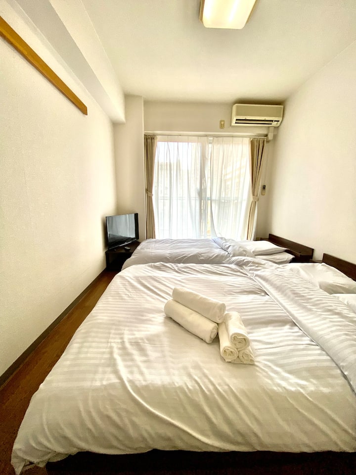 O-405 平和公園徒歩5分 3名様まで宿泊可能です - Hiroshima