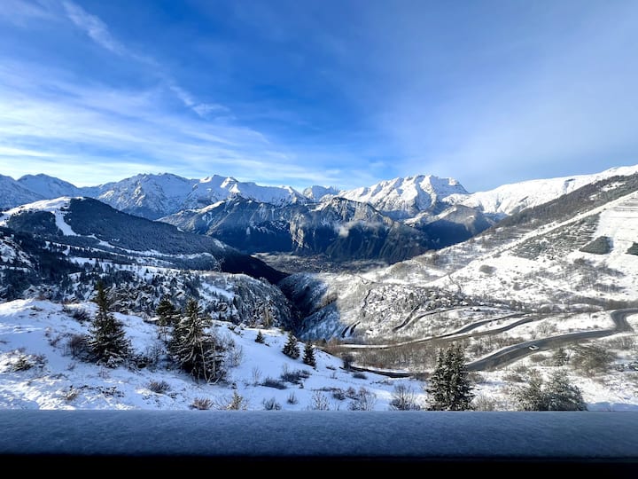 Magnifique Appartement - Vue à Couper Le Souffle! - Les Deux Alpes