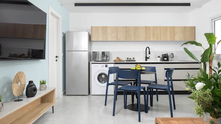 טורקיז- דירת מודרנית במרחק הליכה מהטיילת - Eilat