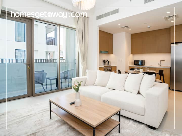 Homesgetaway Lavish 2br In Creek Harbor With Beach - Dubaï