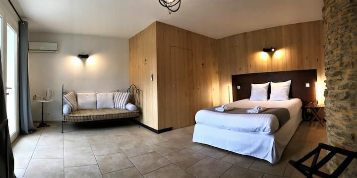 Clos Saint-michel & Spa- Chambre Double Supérieure - Vaison-la-Romaine
