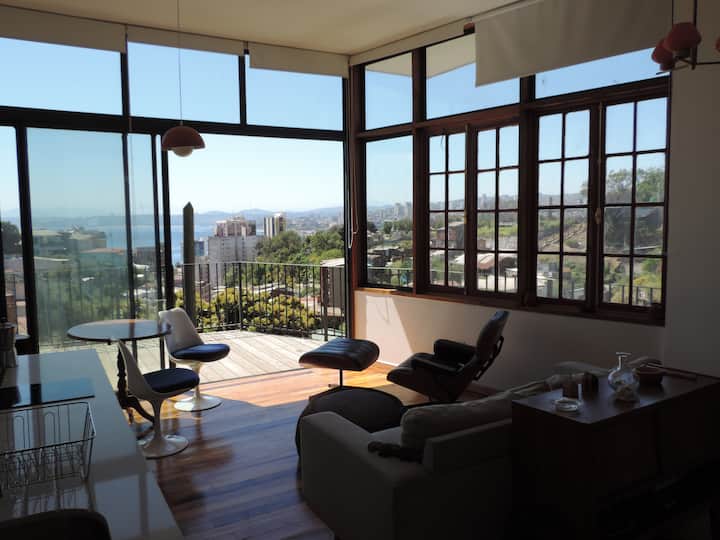 Loft Con Vista Al Mar - Valparaíso