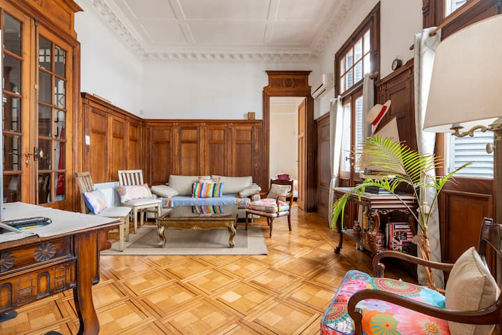 Clásico Y Moderno 4 Dorm En Edificio Histórico - Buenos Aires