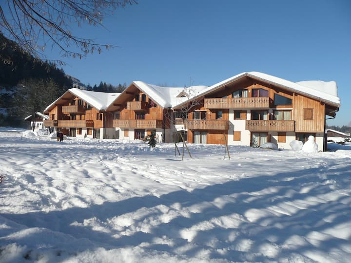 5/6 Pers. Chaleureux Au Pied Des Télécabines - Samoëns