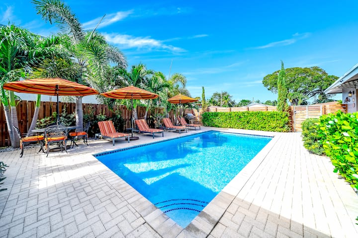 Heated Pool! Large Pool Deck+close To Beach! - Fort Lauderdale, FL